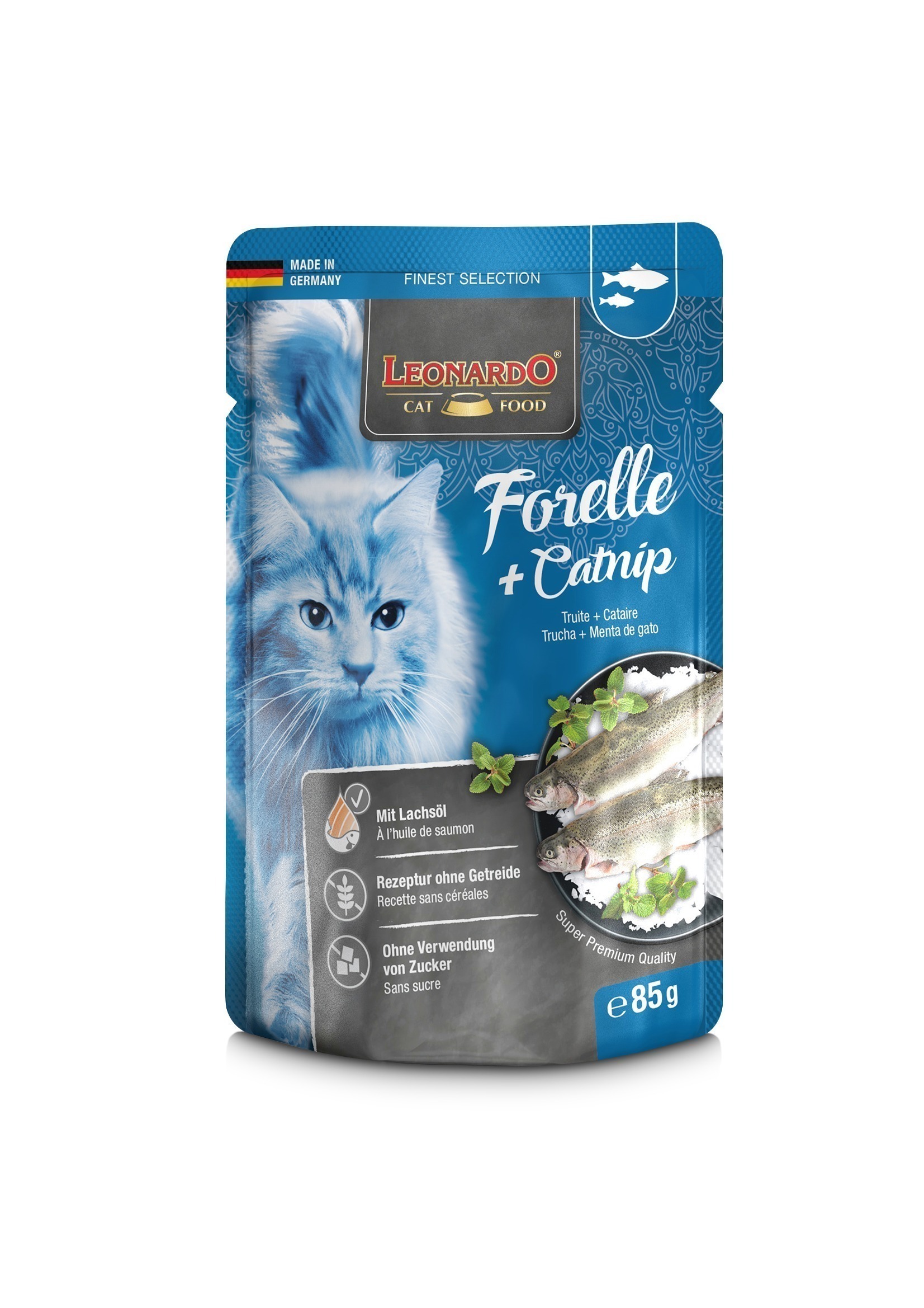 Leonardo Trout And Catnip Cat Food – Premium, Healthy Delight #5