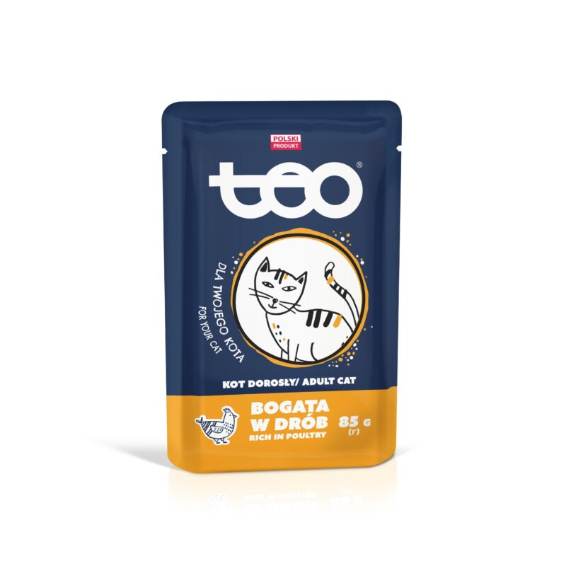 TEO Cat Food Rich In Poultry - Premium Nutrition For Your Cat | 85g